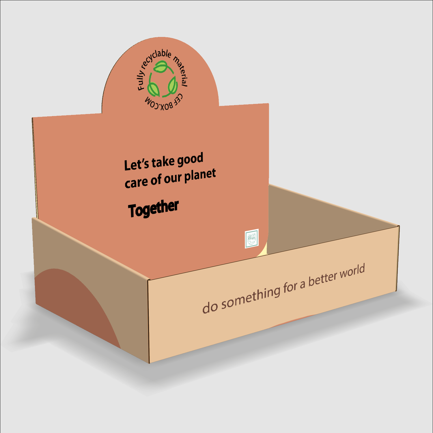 Custom Cardboard Display Boxes & Counter Top Pop displays | cefBox