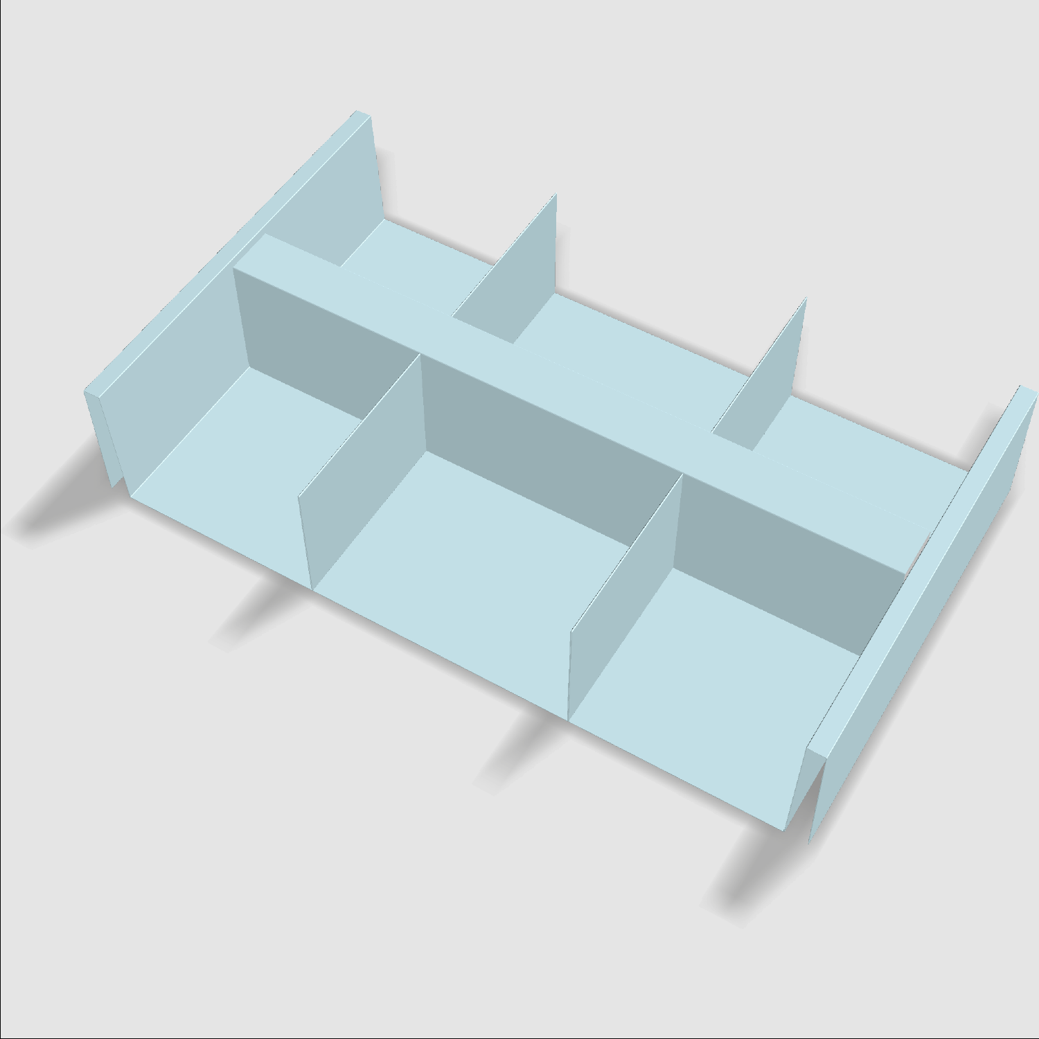 Custom One-piece Folding Packaging Box Dividers | cefBox