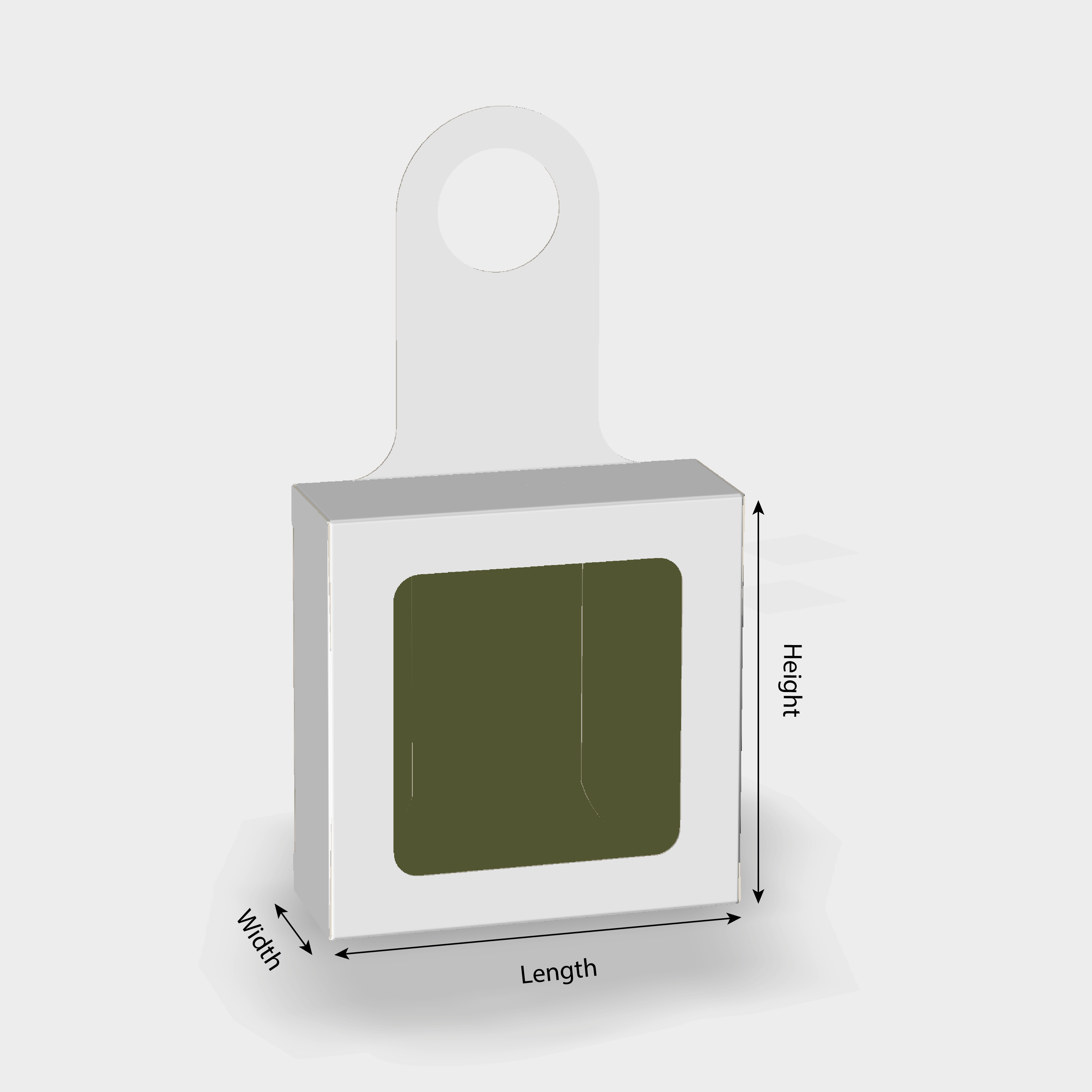 Custom Folding Boxes with circular hang holes | cefBox