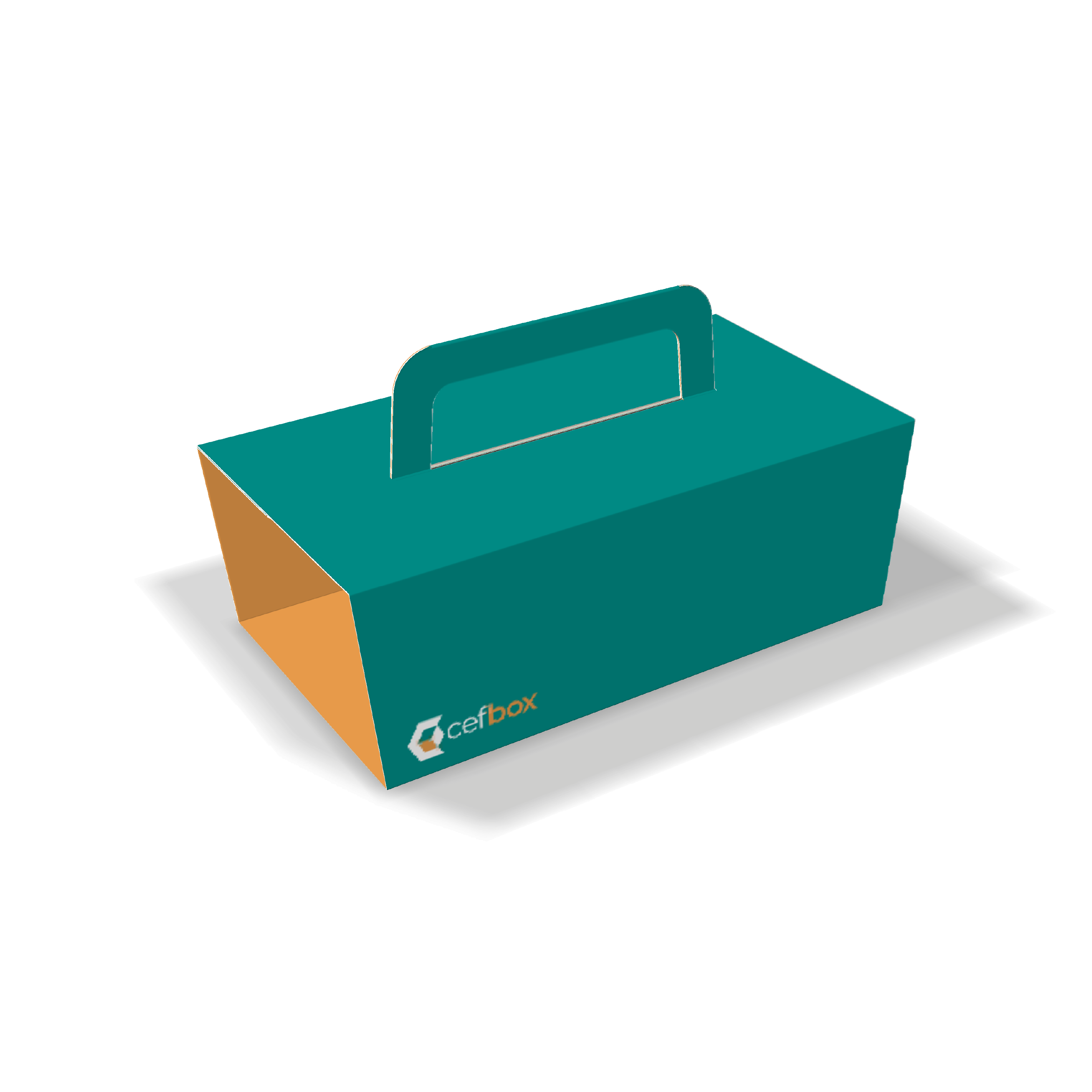 Custom Trapezoidal Sleeve with a convenient handle | cefBox