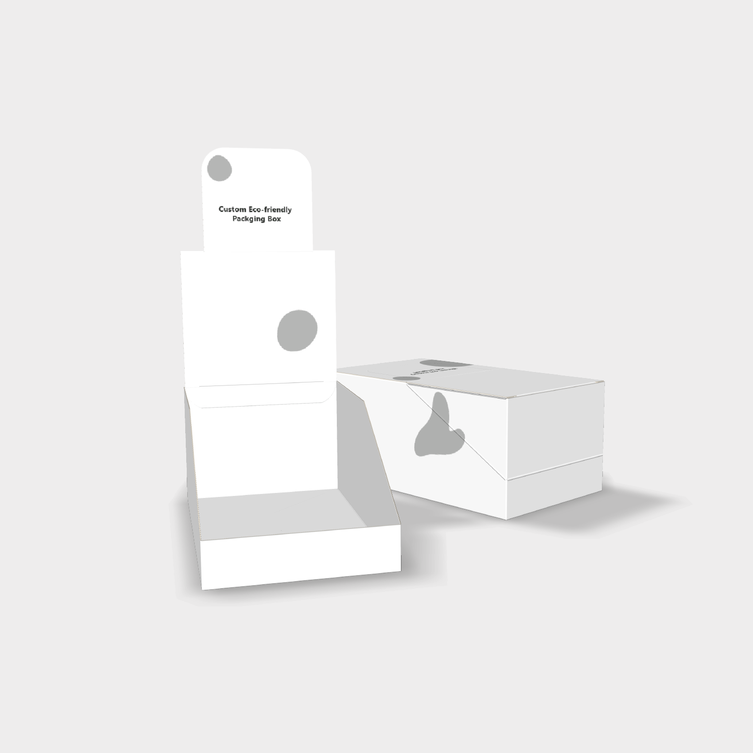 Customizable Dielines for a Display Box with Tear Side Flaps | cefBox