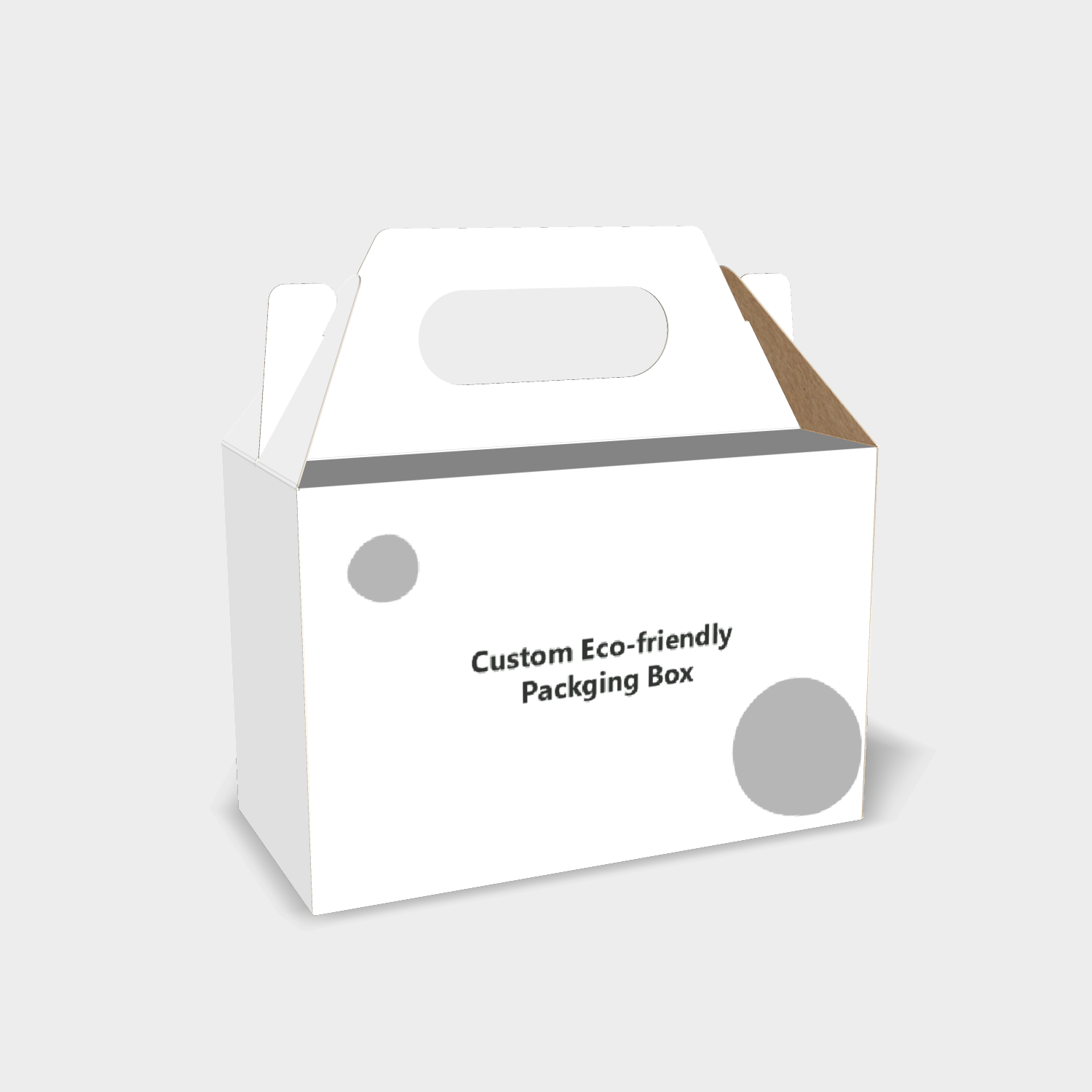 Customizable jar carrier box design template, dieline | cefBox