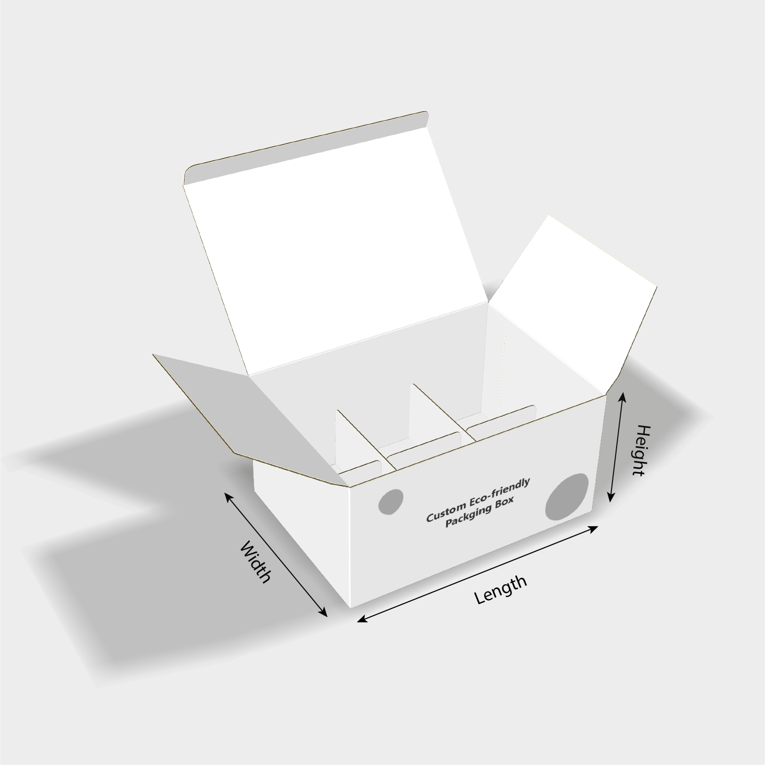 Custom Folding Cartons with Integrated Partitions | cefBox