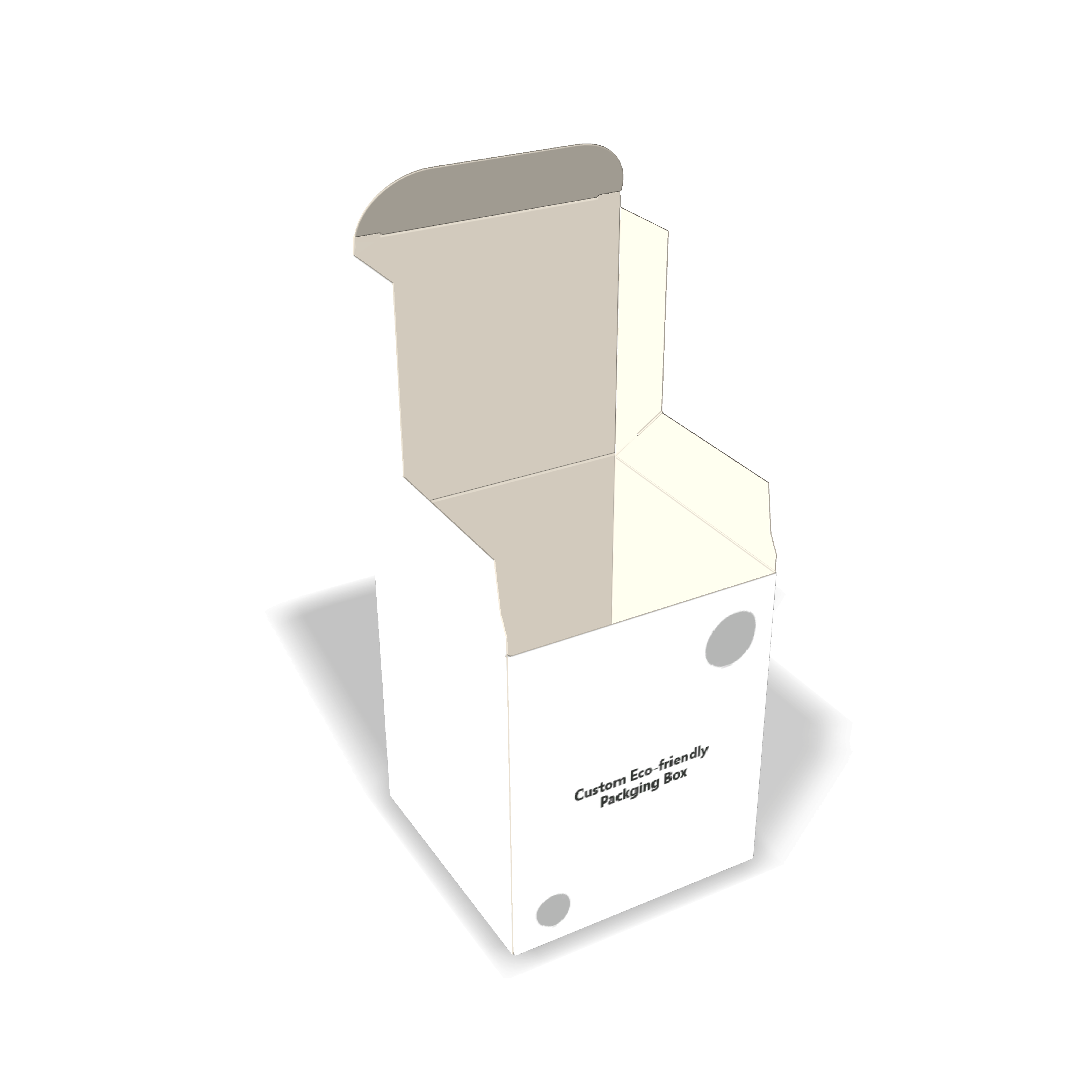 Custom Folding Carton with Gusset Top Cover & Crash Bottom | cefBox