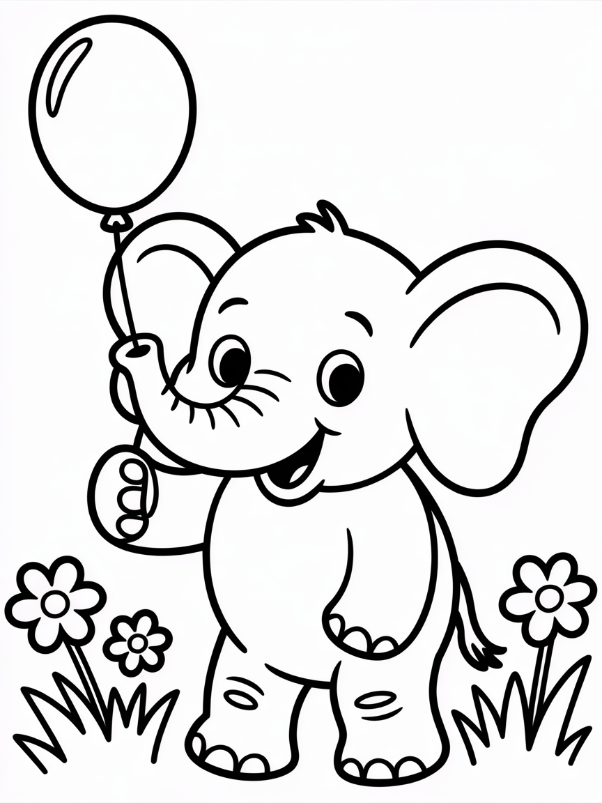filled - Free Coloring Page