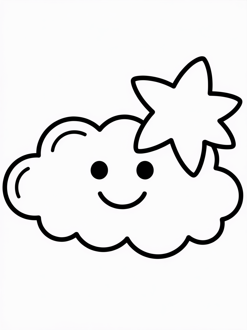 dream - Free Coloring Page