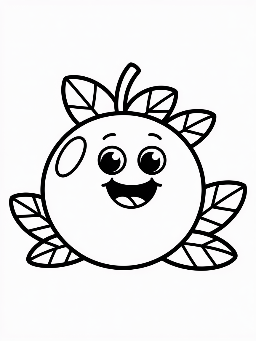 Blue - Free Coloring Page