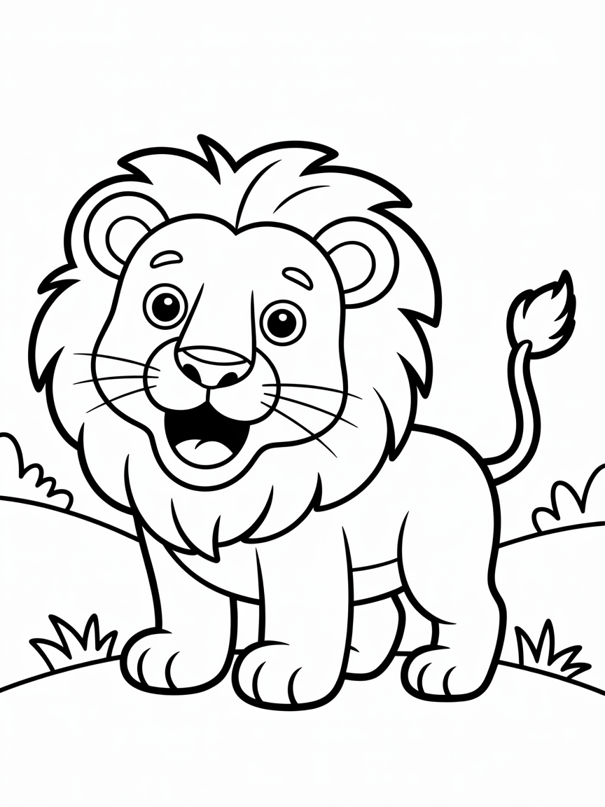 singa - Free Coloring Page