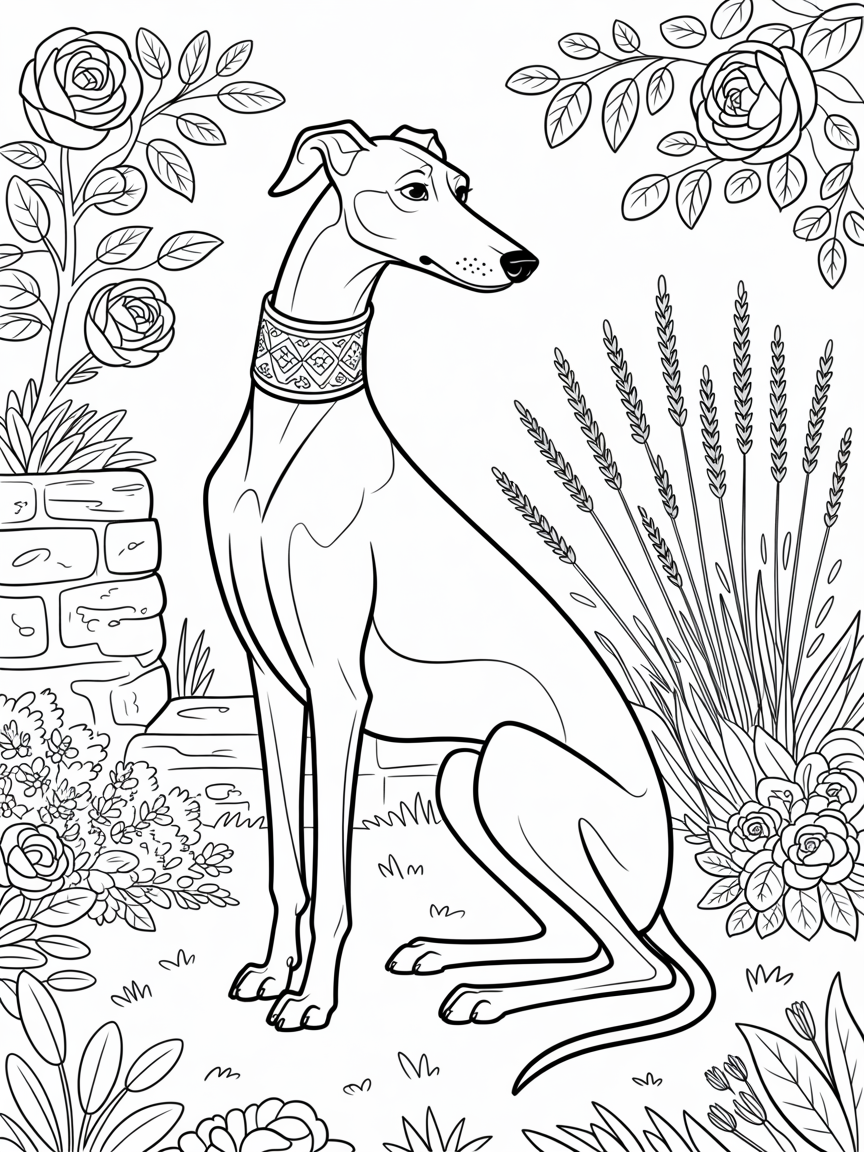 Bingo - Free Coloring Page