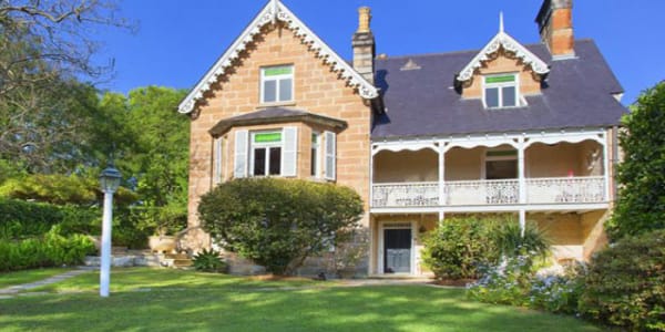 Darling Point 1850s Edmund Blacket homes sell