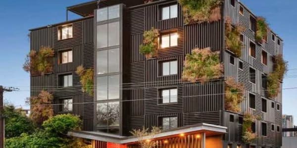 Madi and Jarrod's sub-penthouse from The Block Sky High s...