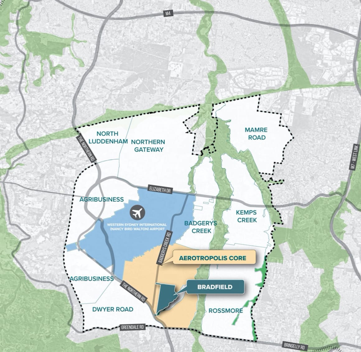 Bradfield, Sydney's newest city