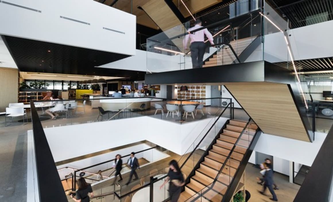 Interiors award for Minter Ellison Sydney office