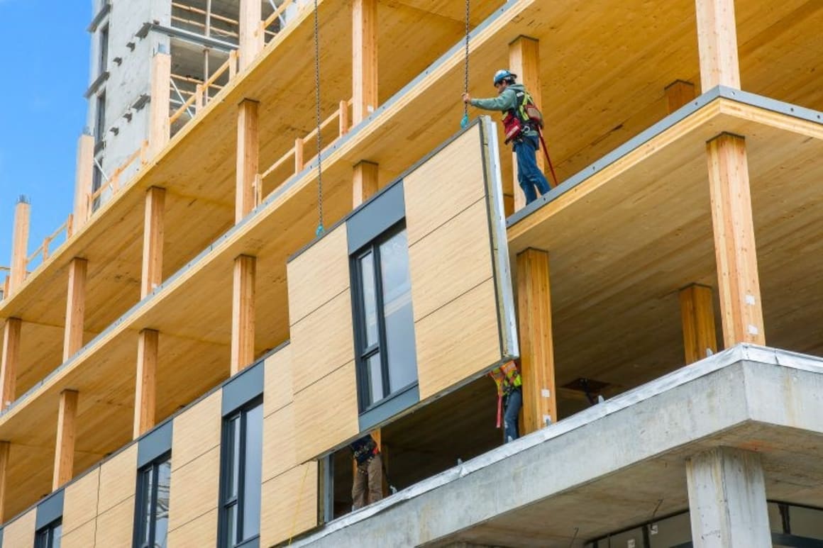The cost efficiency of mid-rise timber structures