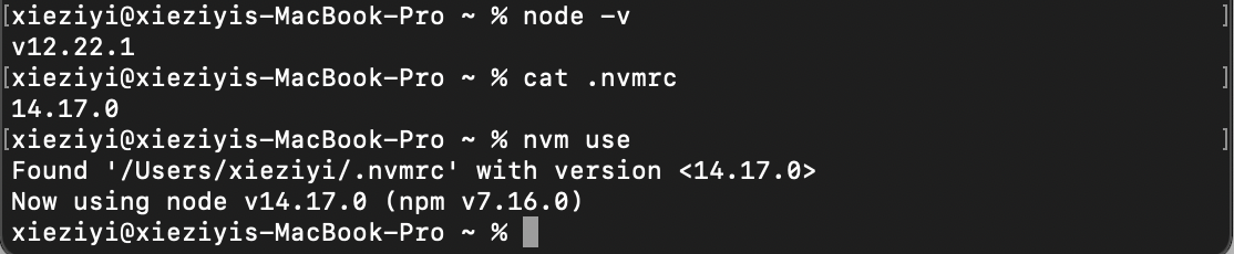 Use NVM to manage Node.js and NPM versions | zairesinatra github blog