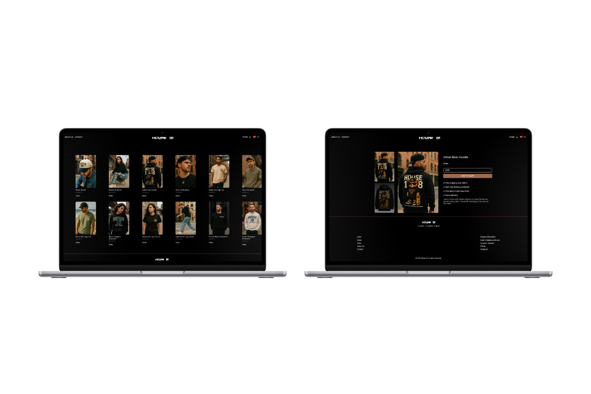 GitHub - nickem00/house-18: Fullstack e-commerce app built as a university project. Features ...
