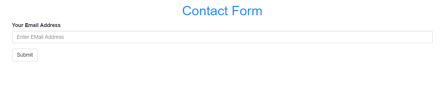 GitHub - Ayushtwentysix/Contact-form: HTML contact form which is hosted ...