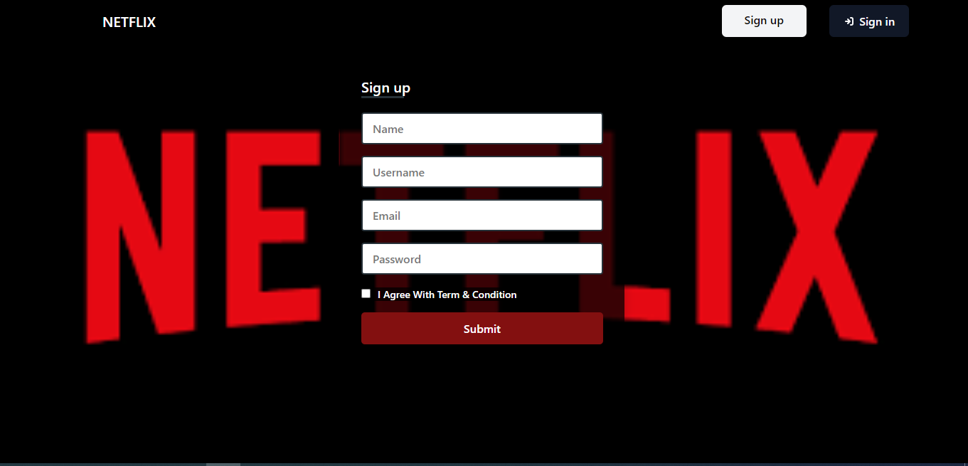 GitHub - Piyush293/netflix-clone