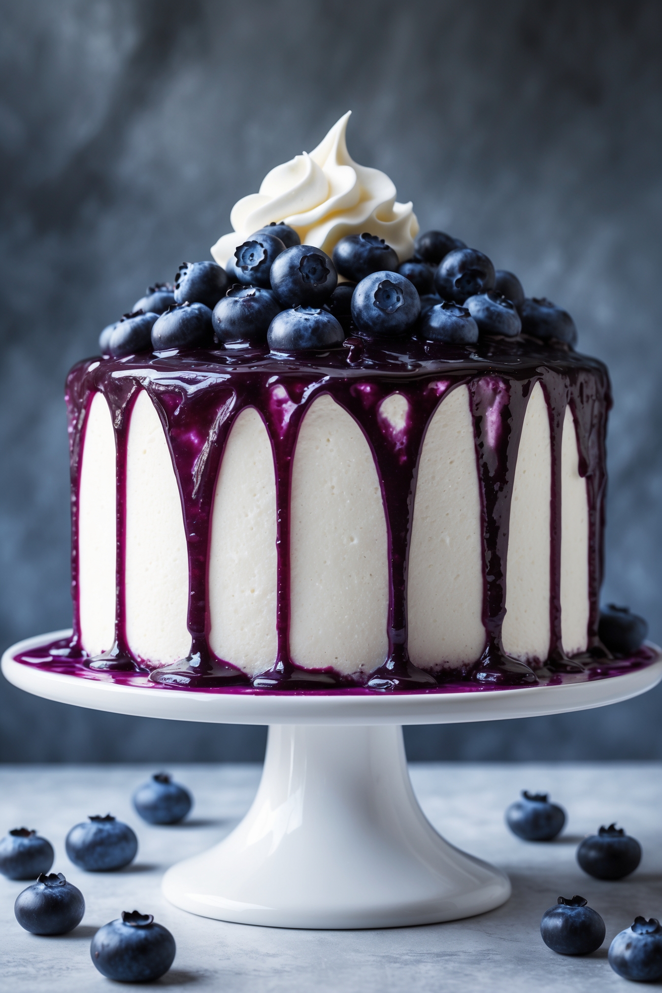 20+ Creative Blueberry Cake Decoration Ideas - CakeRe