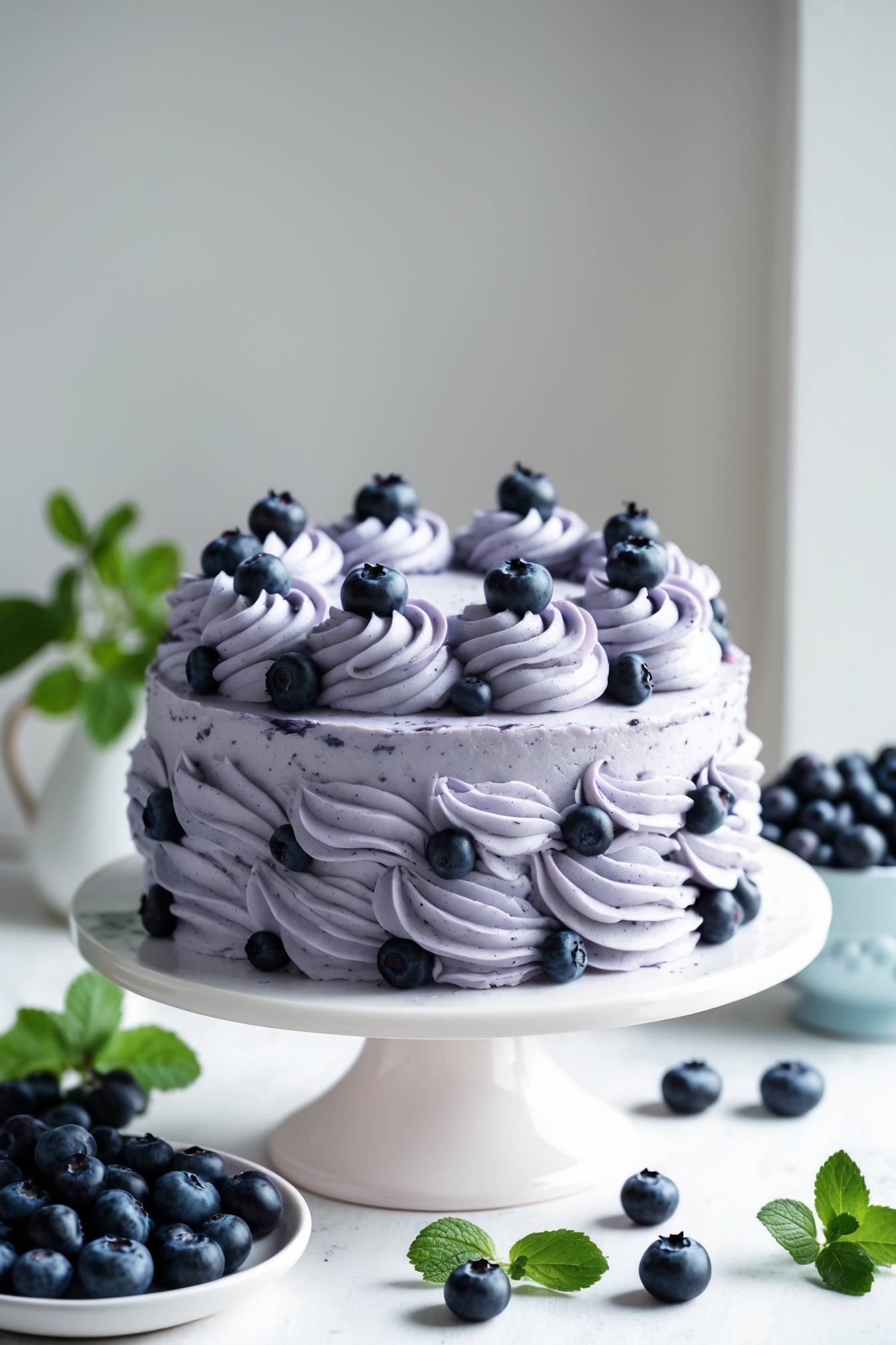 20+ Creative Blueberry Cake Decoration Ideas - CakeRe