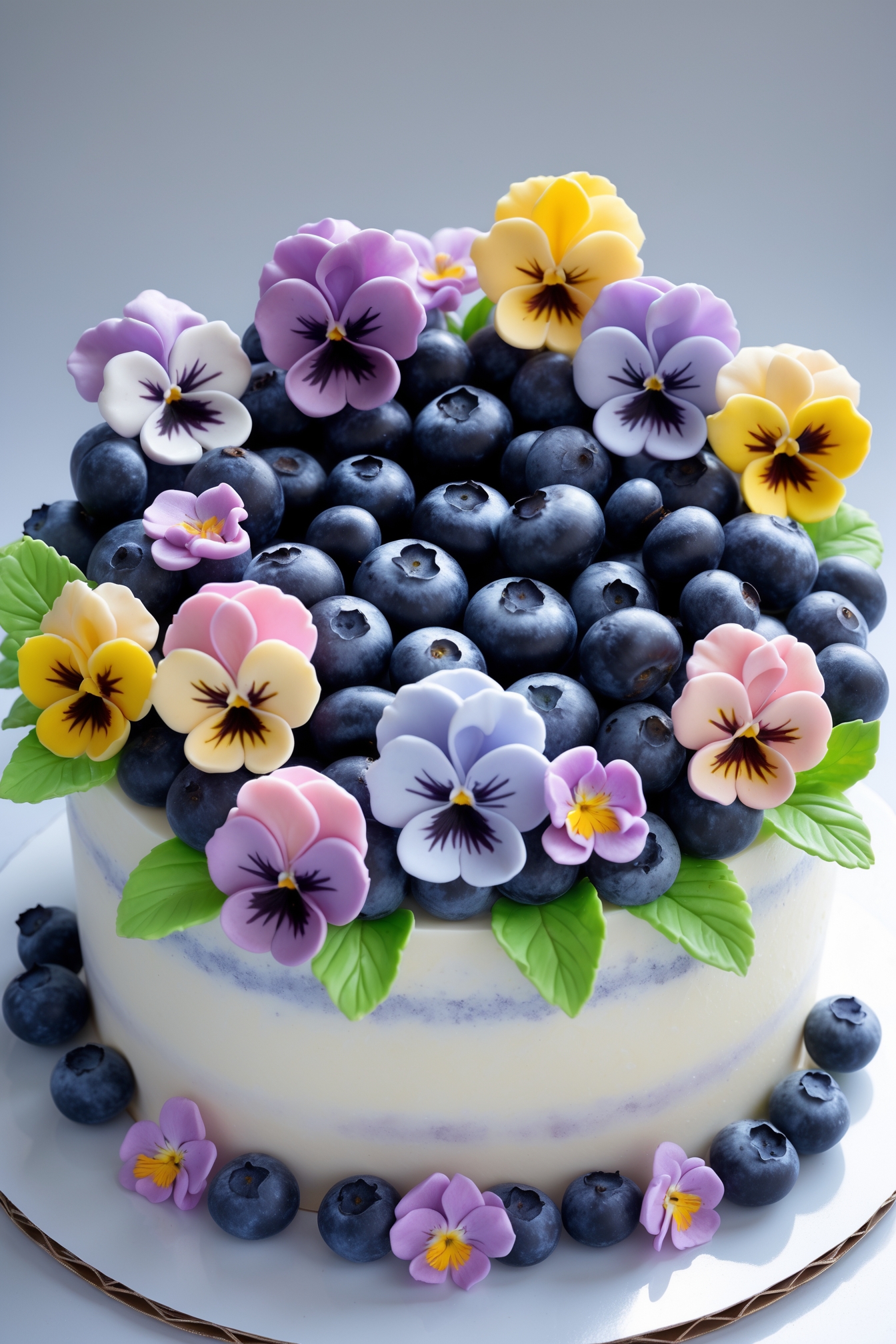 20+ Creative Blueberry Cake Decoration Ideas - CakeRe
