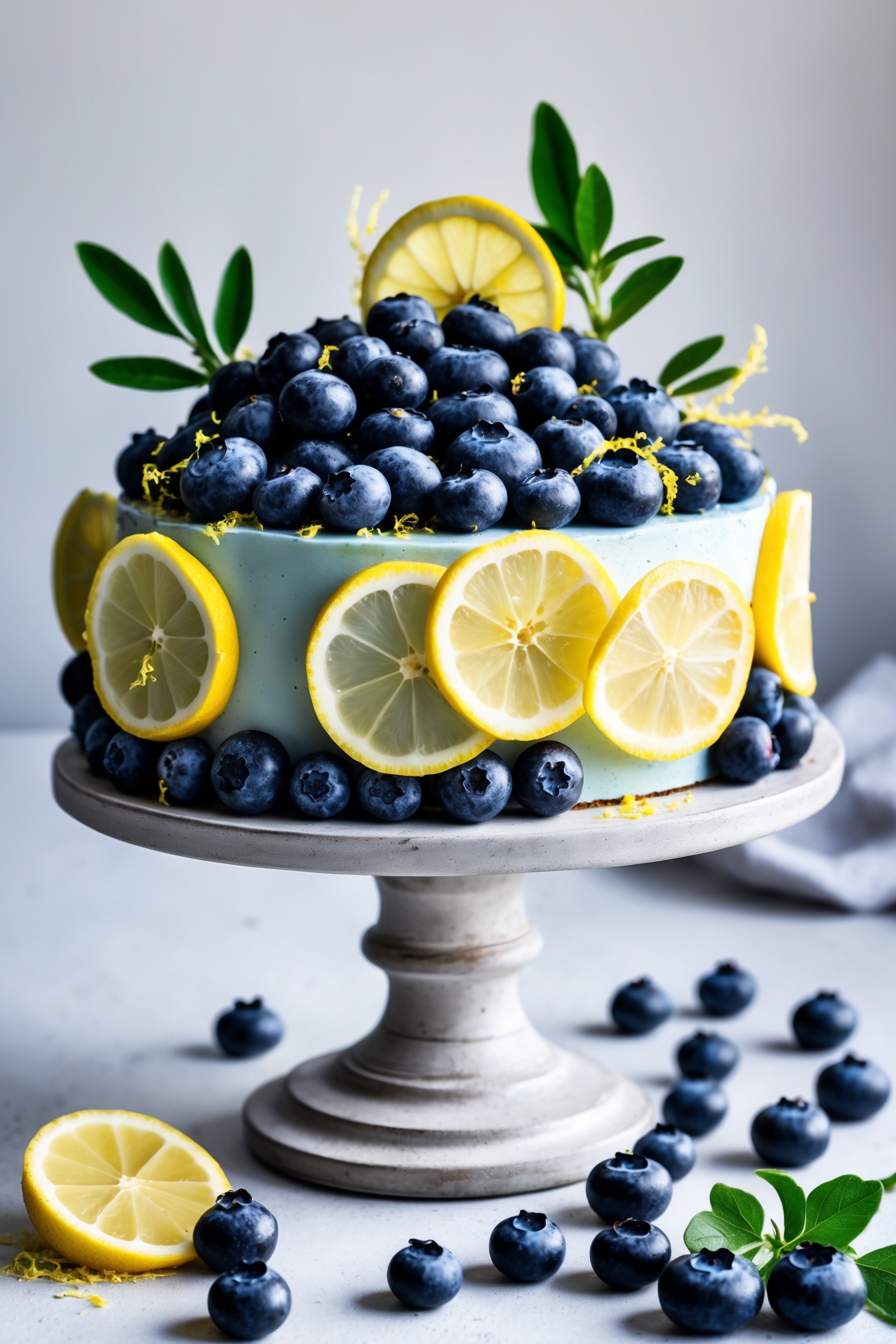 20+ Creative Blueberry Cake Decoration Ideas - CakeRe