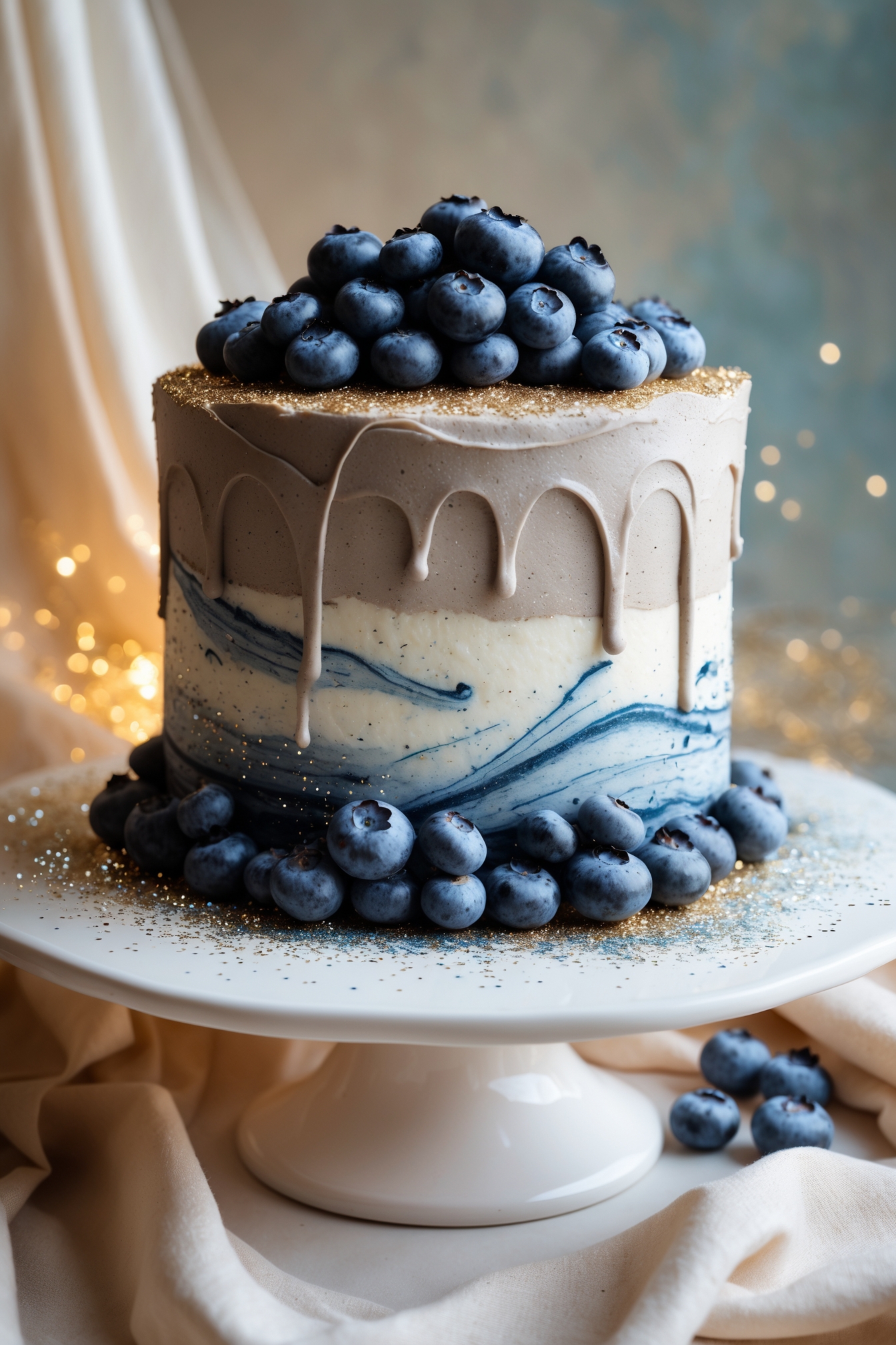 20+ Creative Blueberry Cake Decoration Ideas - CakeRe