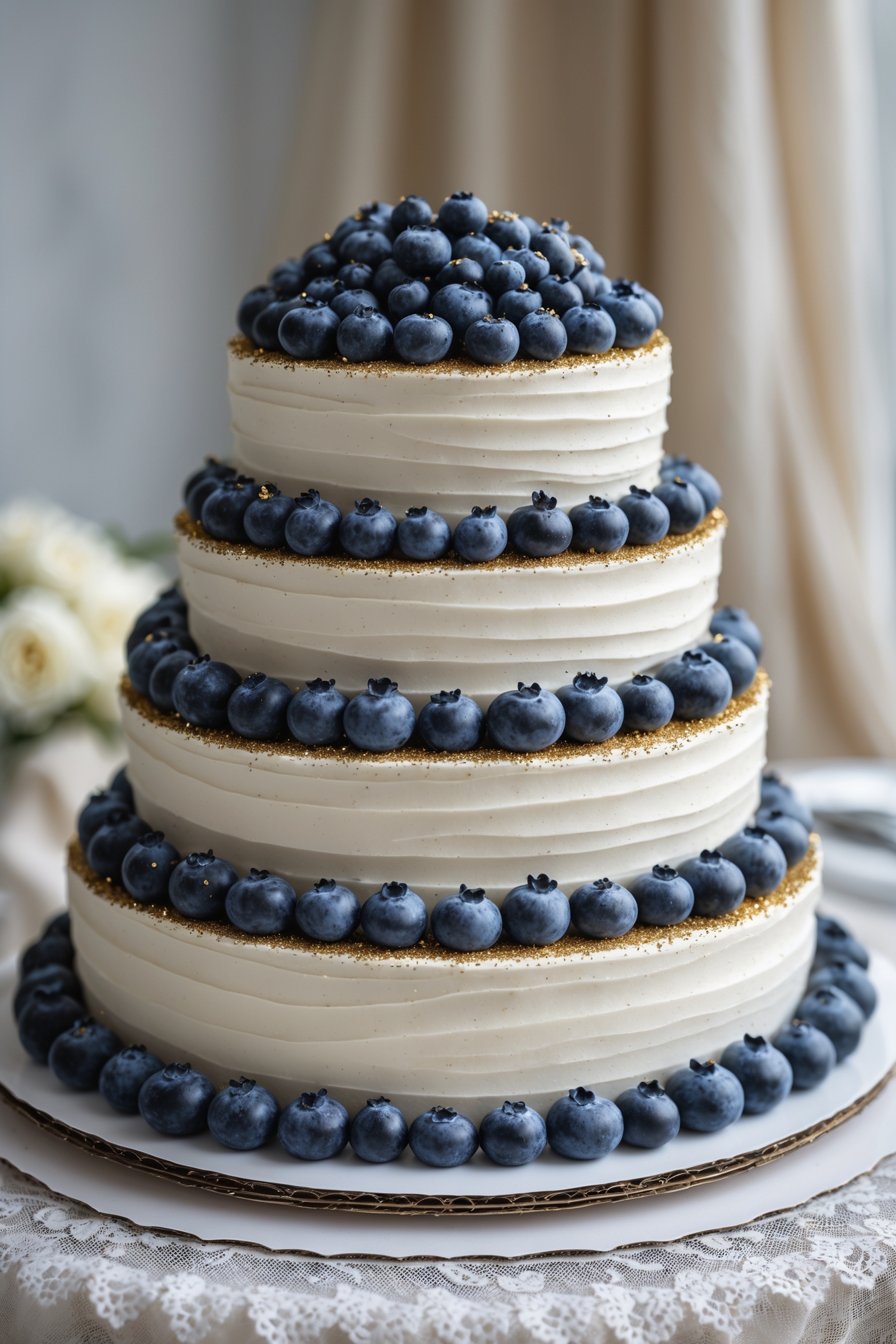 20+ Creative Blueberry Cake Decoration Ideas - CakeRe