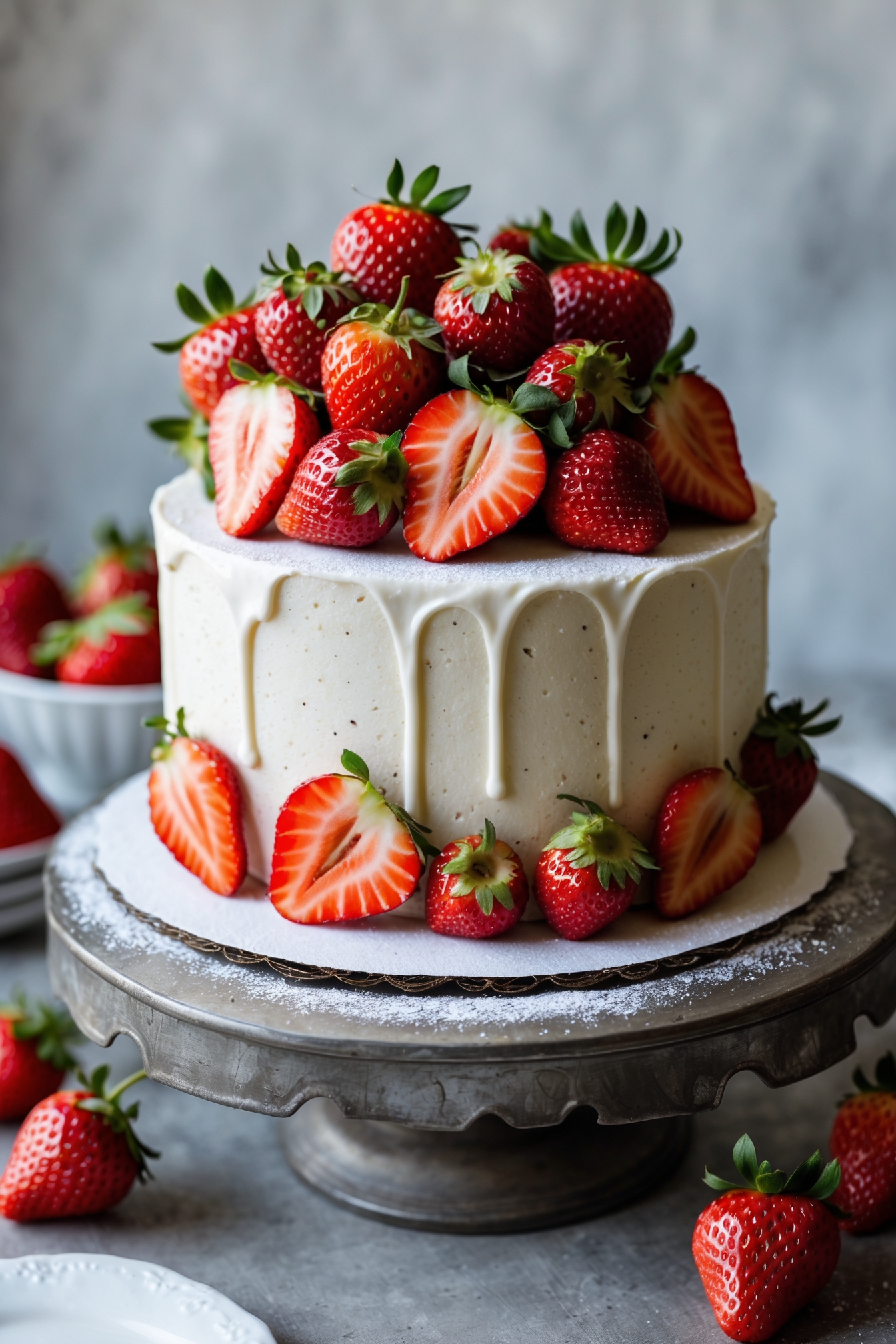 20+ Creative Strawberry Cake Decoration Ideas - CakeRe
