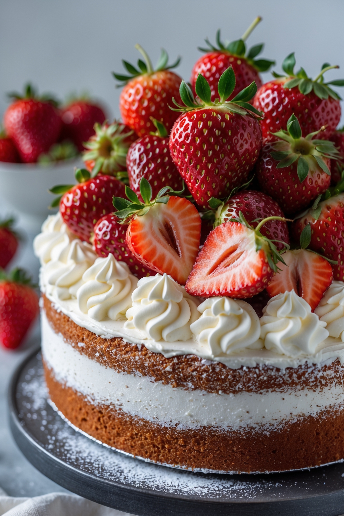 20+ Creative Strawberry Cake Decoration Ideas - CakeRe