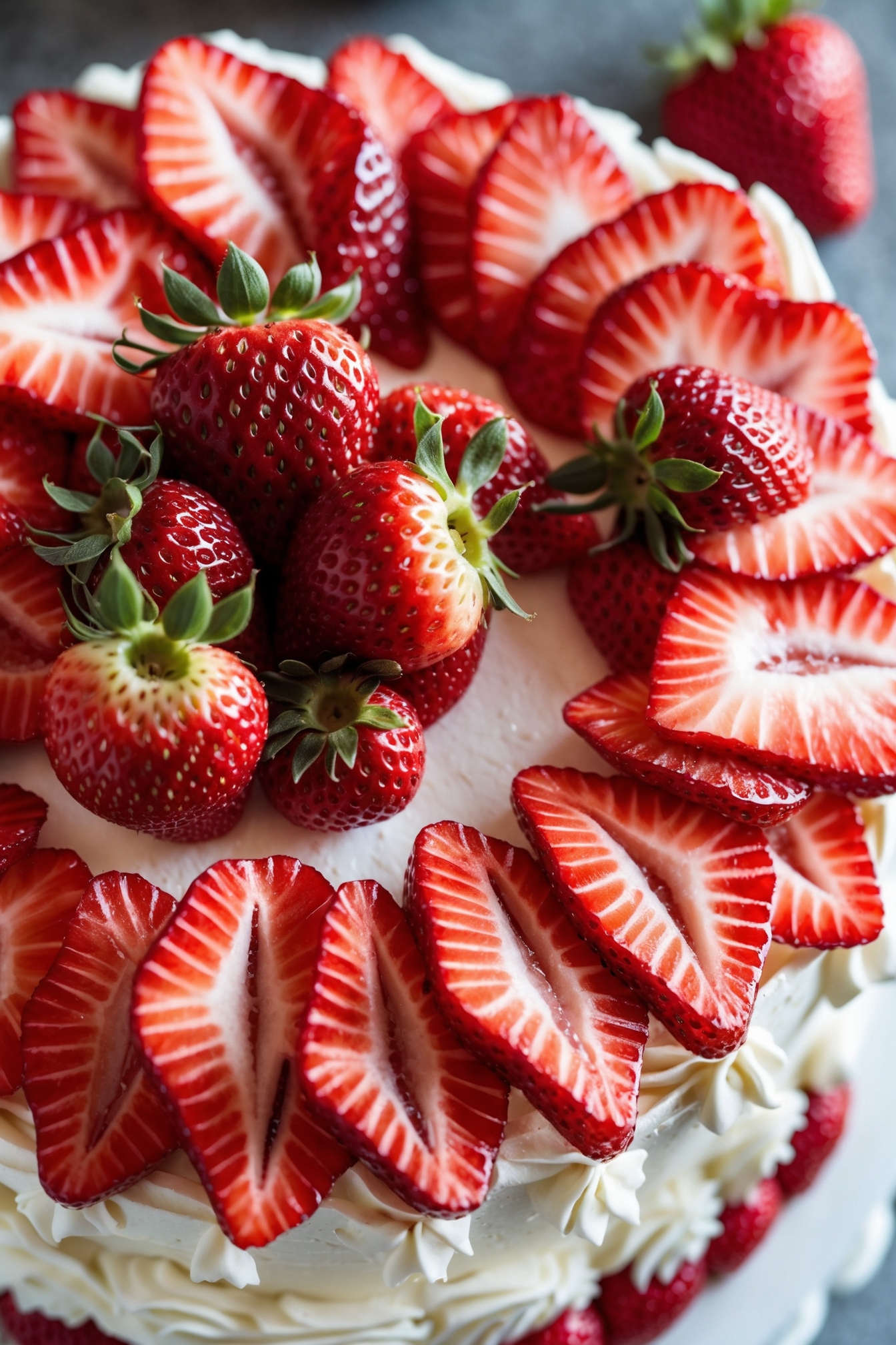 20+ Creative Strawberry Cake Decoration Ideas - CakeRe