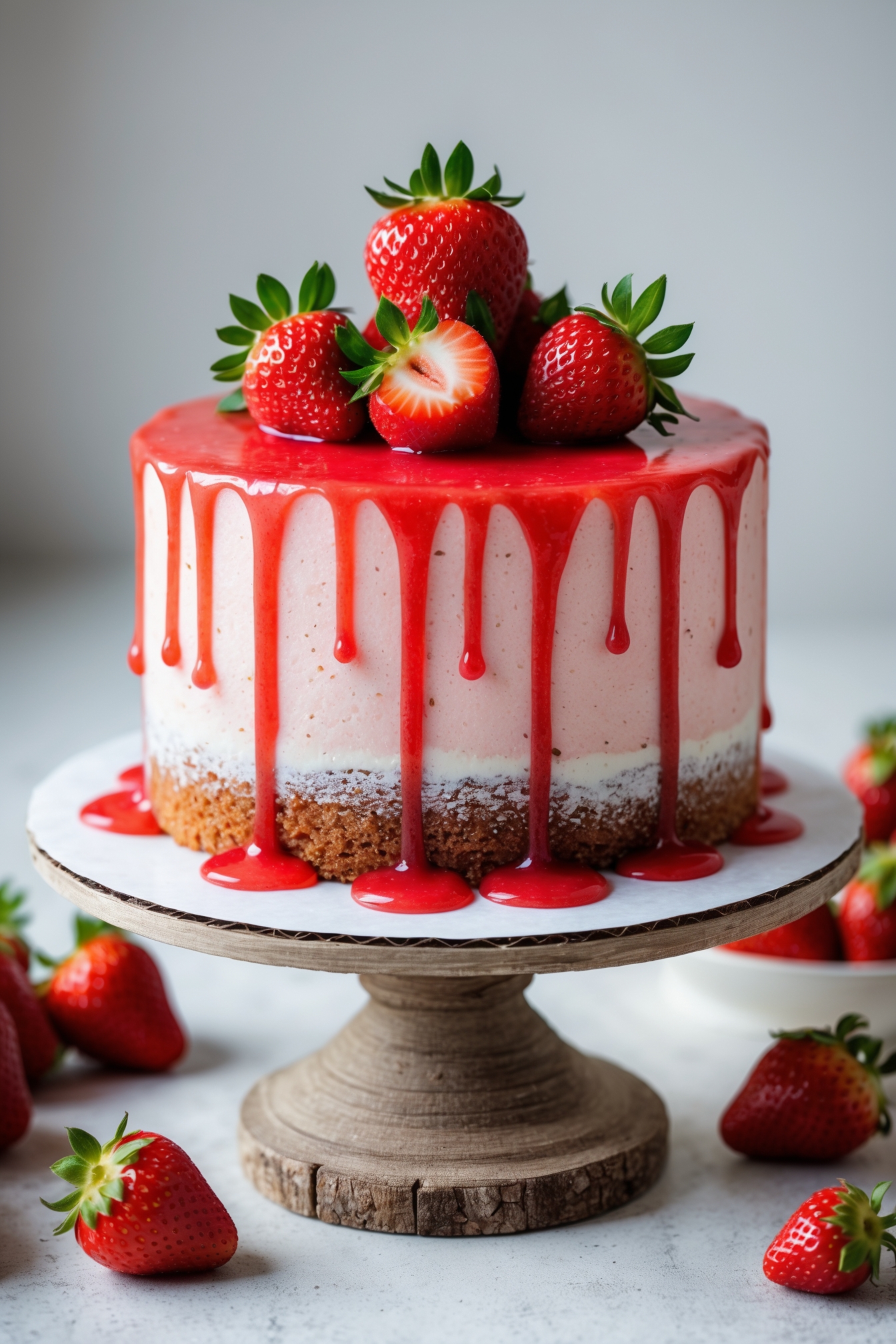20+ Creative Strawberry Cake Decoration Ideas - CakeRe