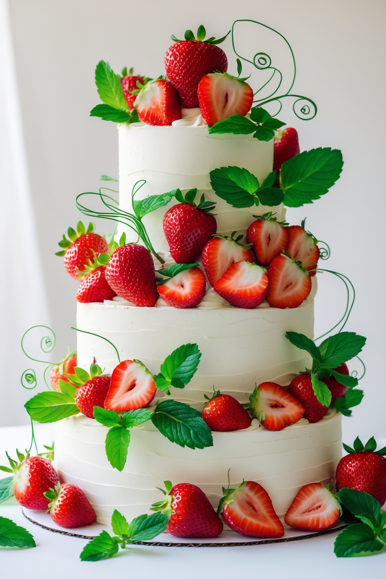 20+ Creative Strawberry Cake Decoration Ideas - CakeRe
