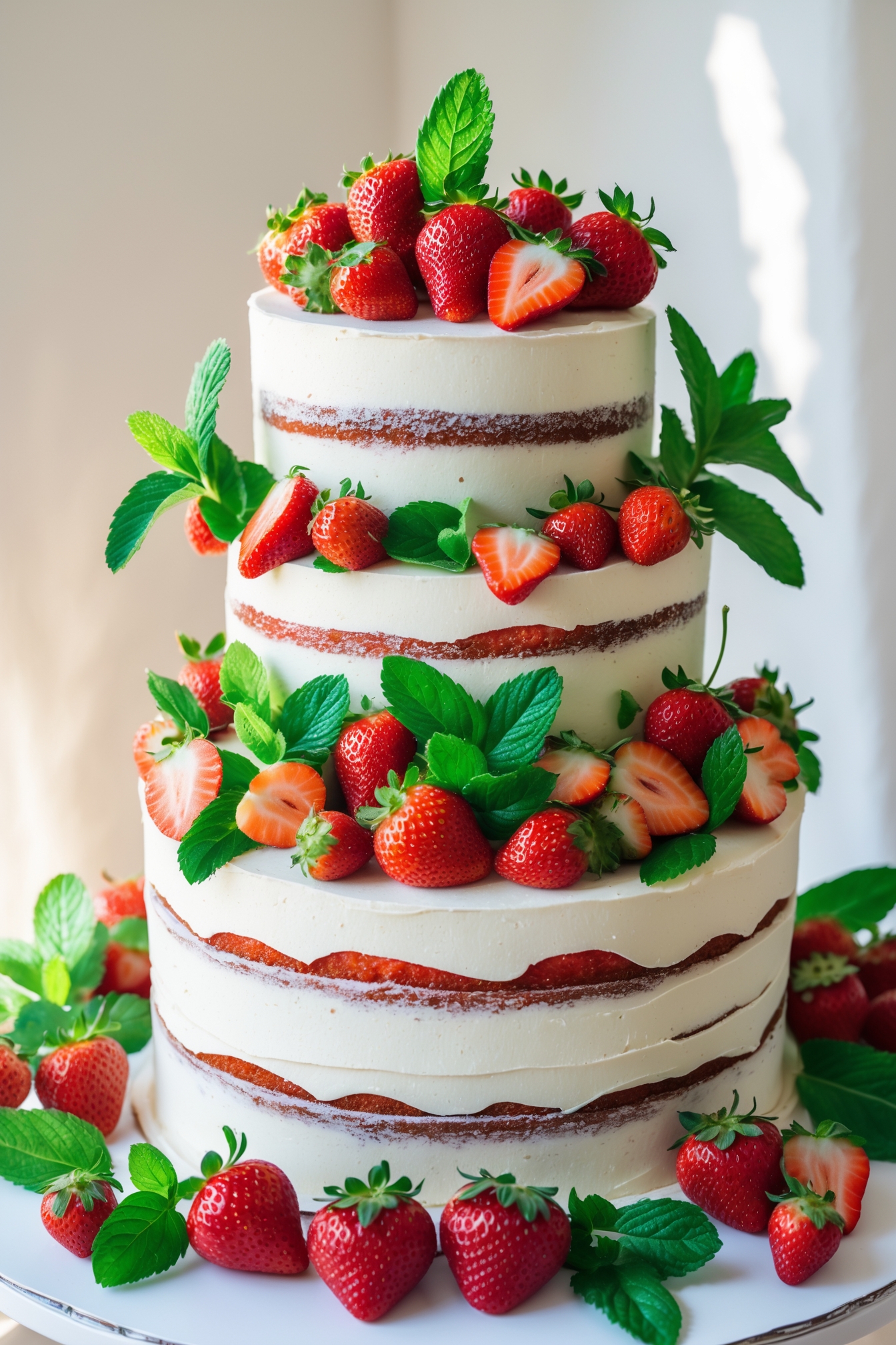 20+ Creative Strawberry Cake Decoration Ideas - CakeRe