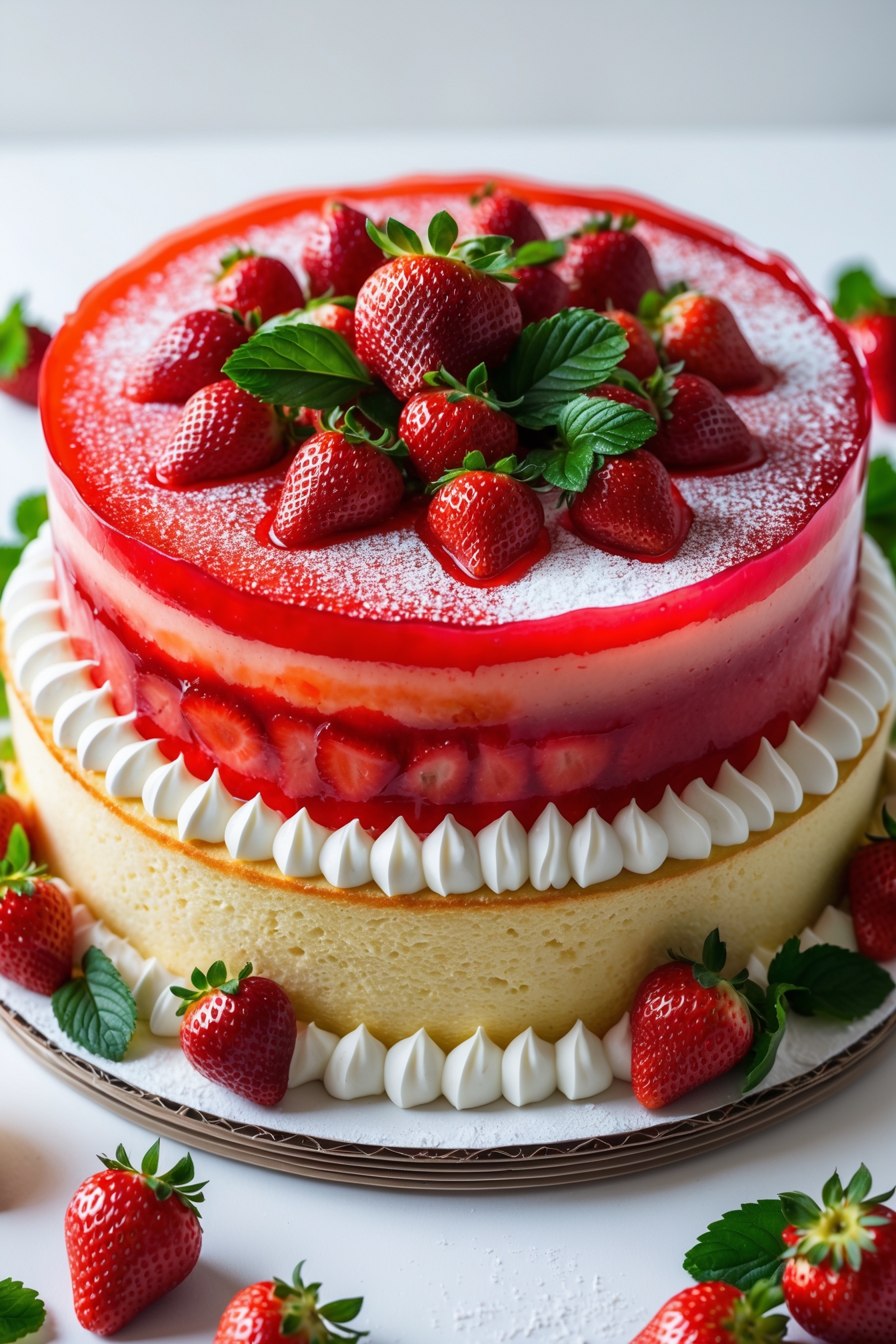 20+ Creative Strawberry Cake Decoration Ideas - CakeRe