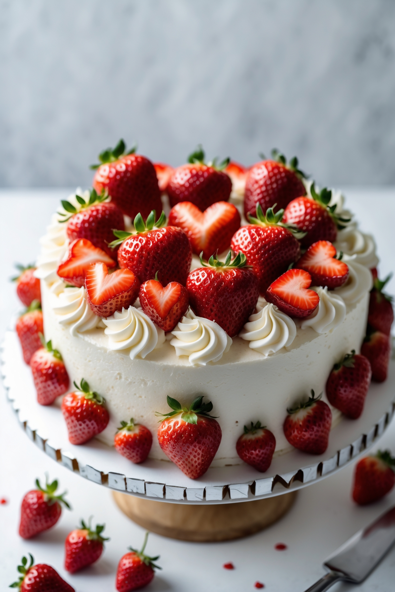 20+ Creative Strawberry Cake Decoration Ideas - CakeRe