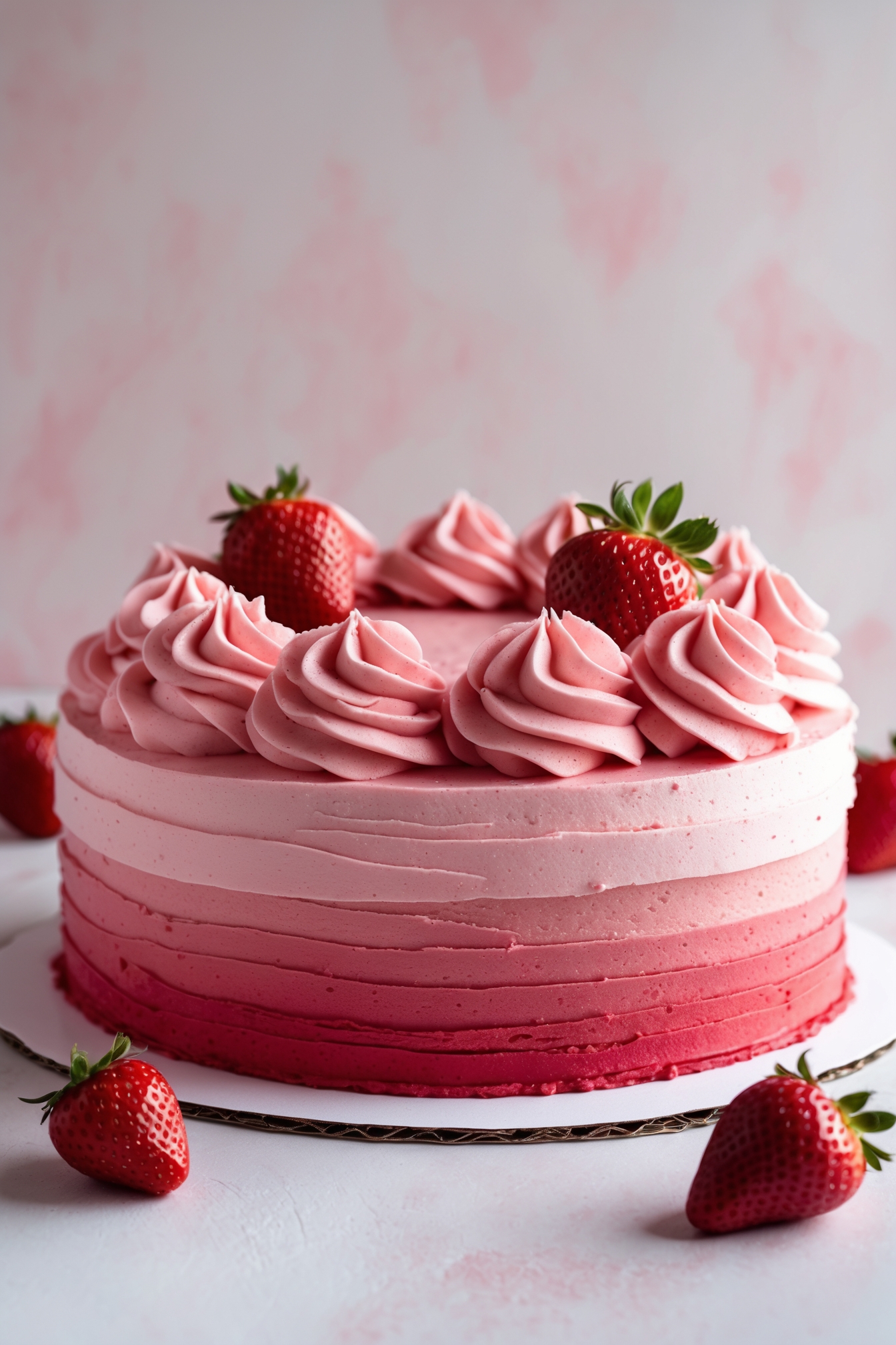 20+ Creative Strawberry Cake Decoration Ideas - CakeRe
