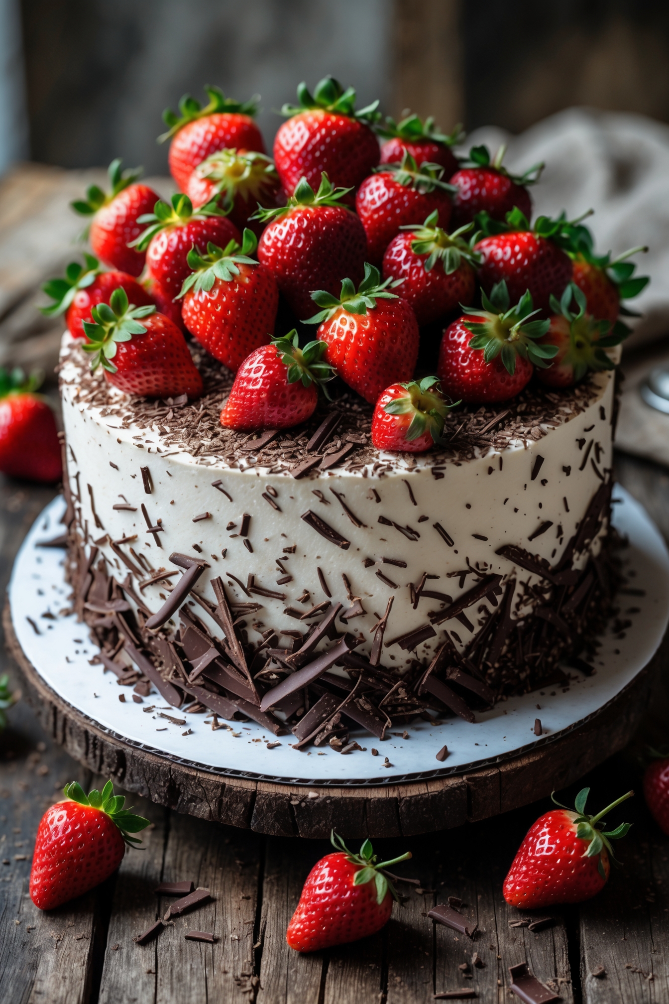 20+ Creative Strawberry Cake Decoration Ideas - CakeRe