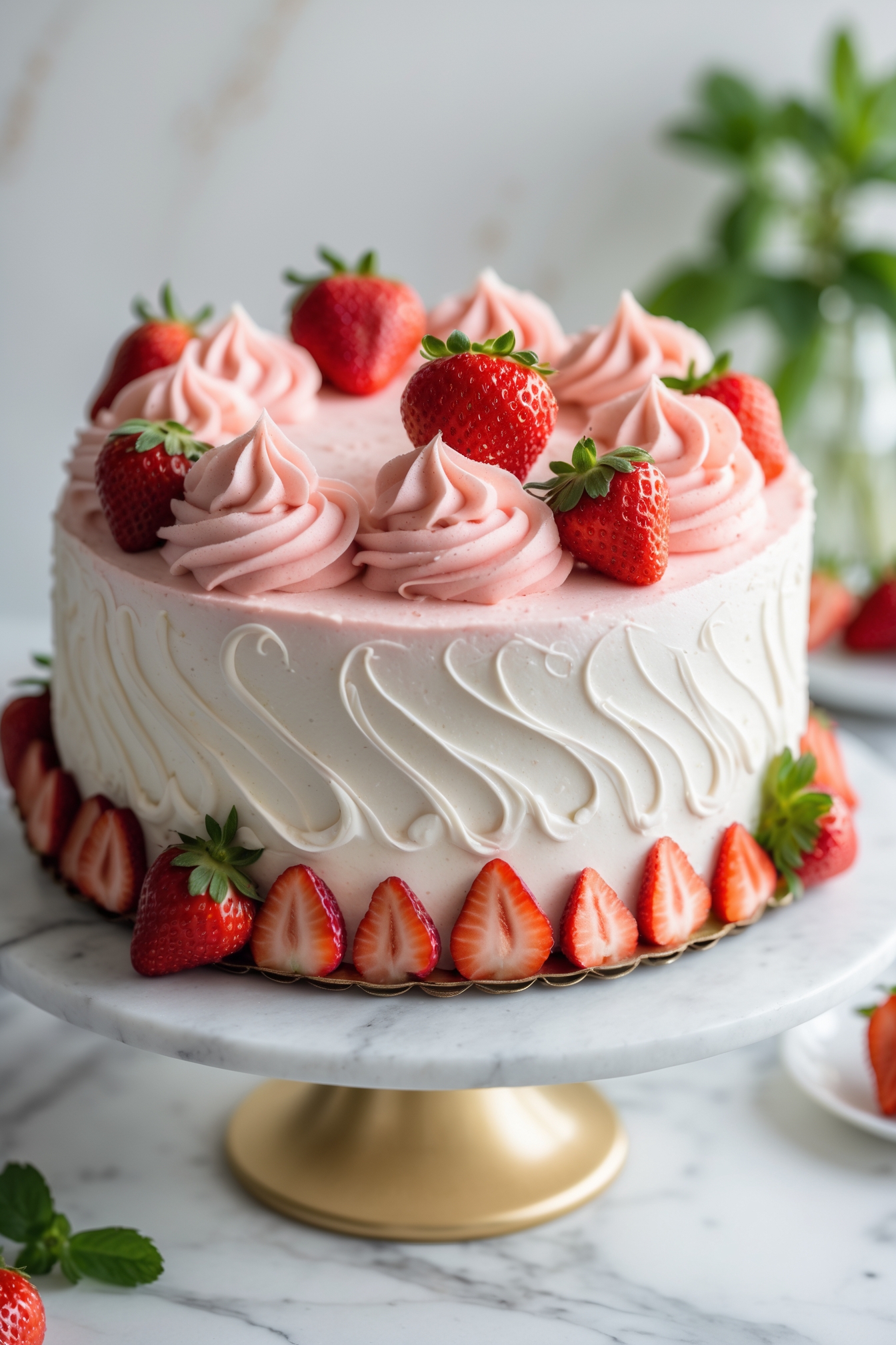 20+ Creative Strawberry Cake Decoration Ideas - CakeRe