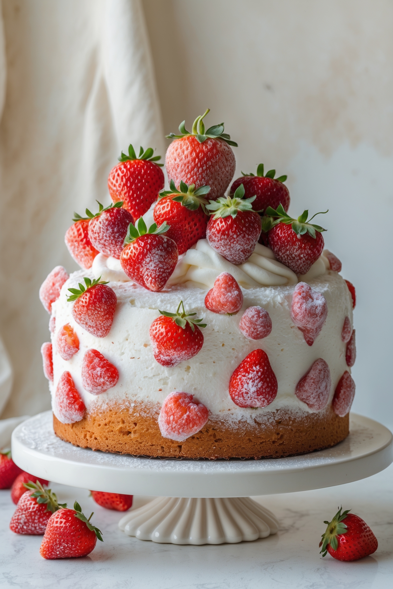 20+ Creative Strawberry Cake Decoration Ideas - CakeRe