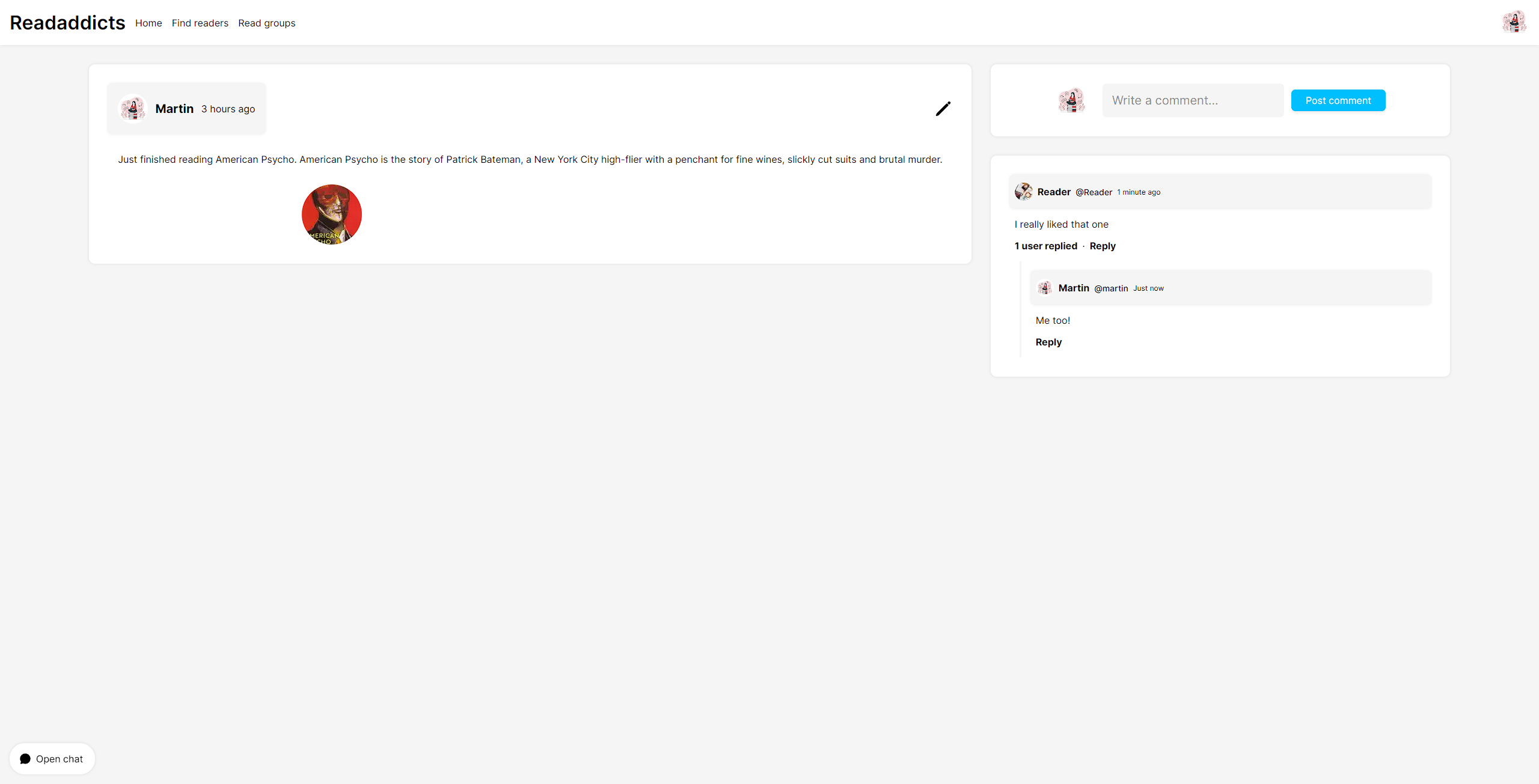 GitHub - ipg-mcardenas/ReadAddictsAngular: Social media for readers. Built with Angular 17