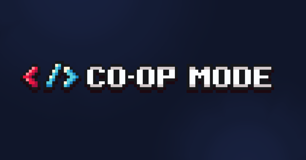 Co-Op Mode with Drew Conley