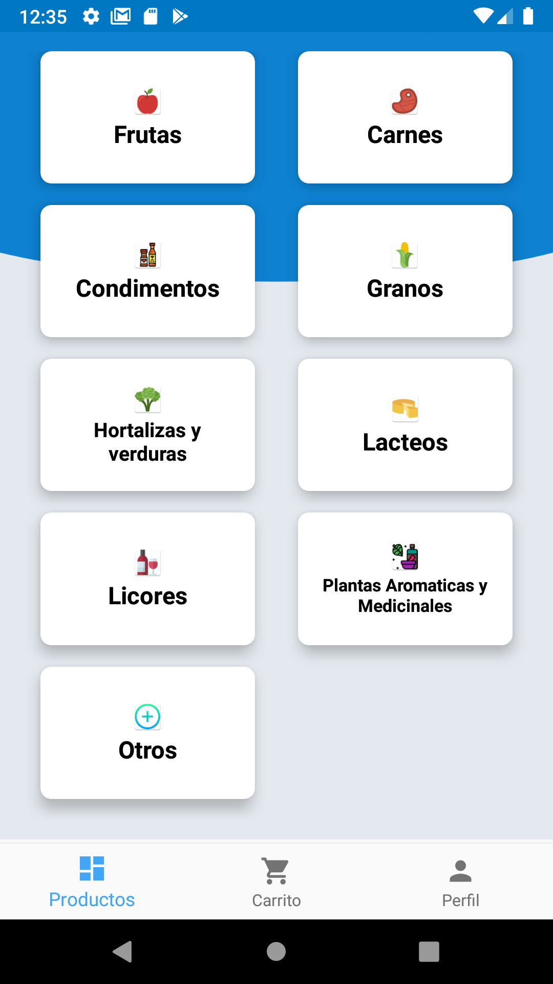 GitHub - alvaroarmijos/CanastaAzul: App de compras de productos organicos de pequeños productores