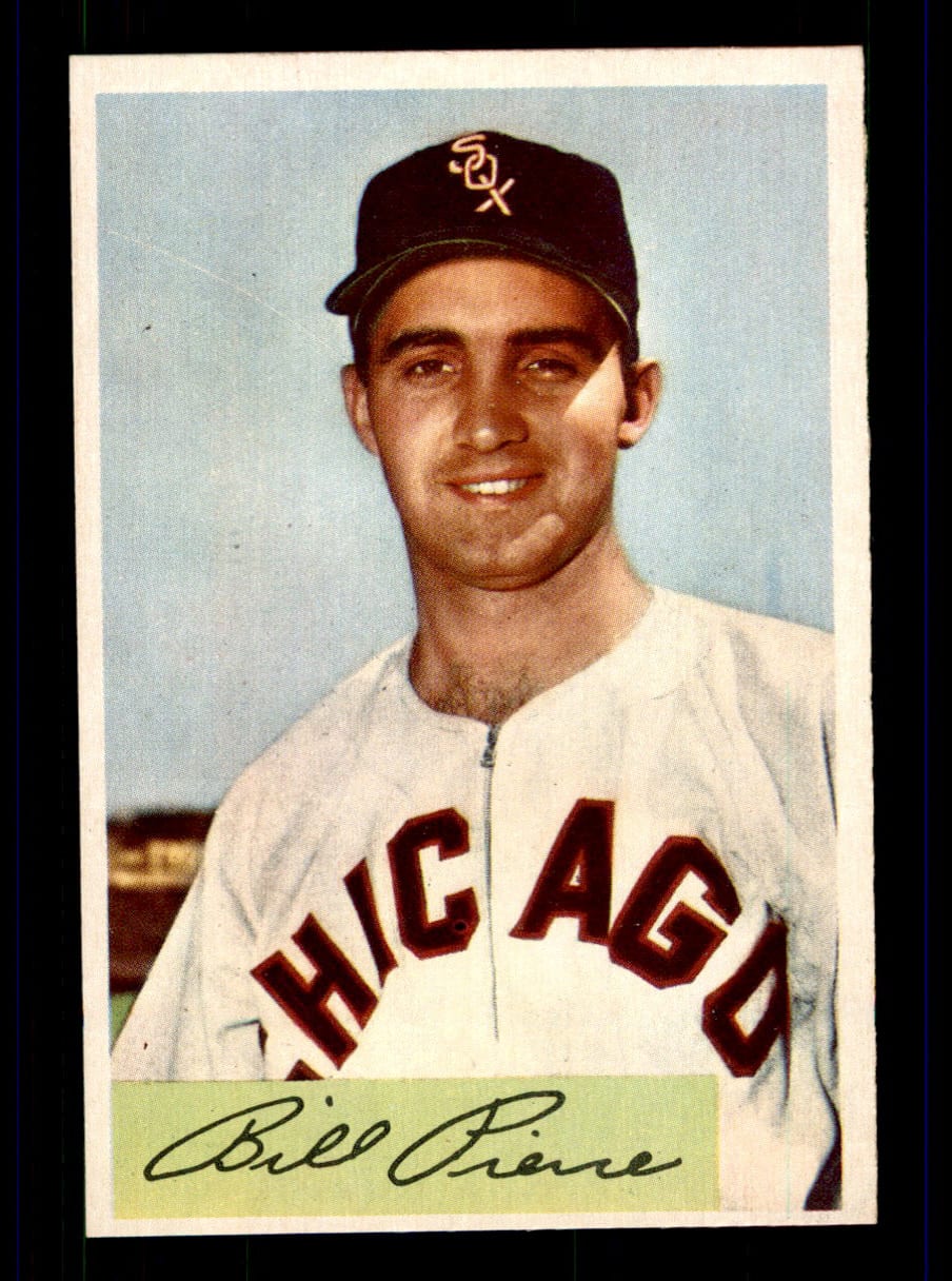 1954 Bowman #102 Billy Pierce – TonyeTrade