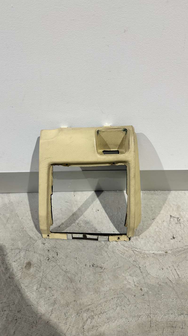 E38 Dashboard Lower Trim Panel Cubby Pearl Beige (Right)
