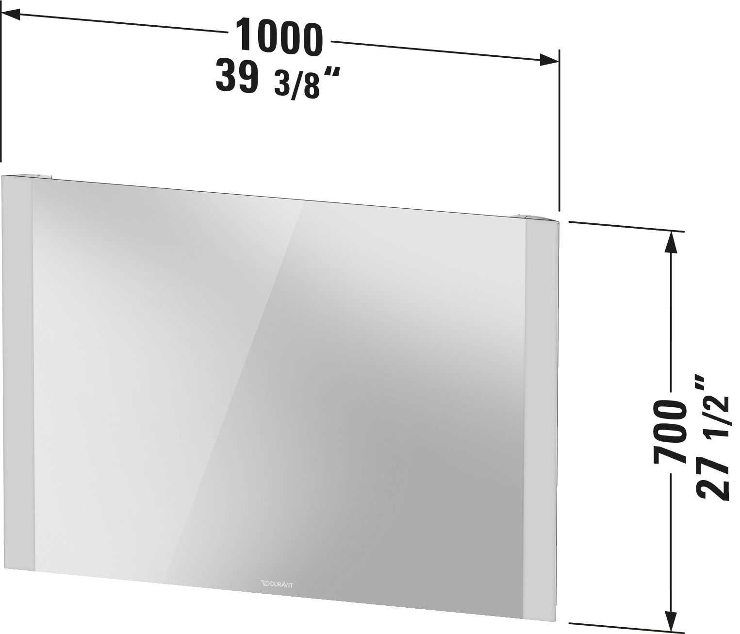 Pacific Plumbing Supply Company | Duravit Light & Mirror Sensor Control ...