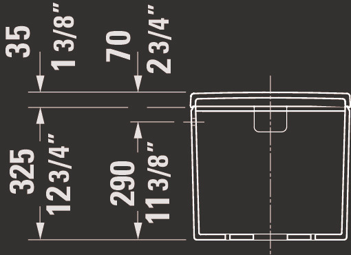 Pacific Plumbing Supply Company | Duravit D-Neo 1.28 GPF Single Flush ...