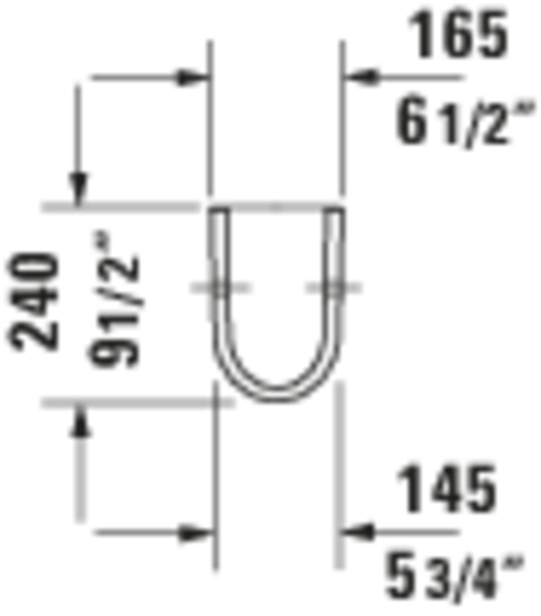 Pacific Plumbing Supply Company | Duravit Starck 3 Sink Shroud in White