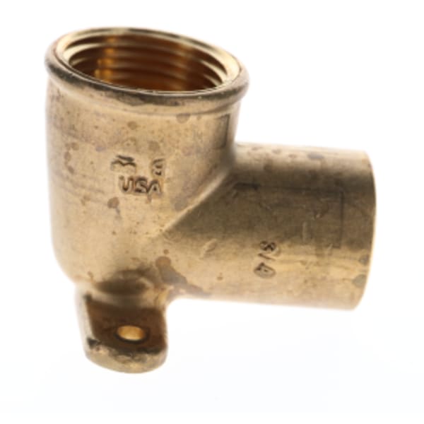 Pacific Plumbing Supply Company | 1/2" Copper Sweat Fittings - Drop Ear 90 Degree Female Adapter ...