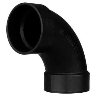 Pacific Plumbing Supply Company | 4" ABS DWV 90° Long Turn Elbow - Hub ...